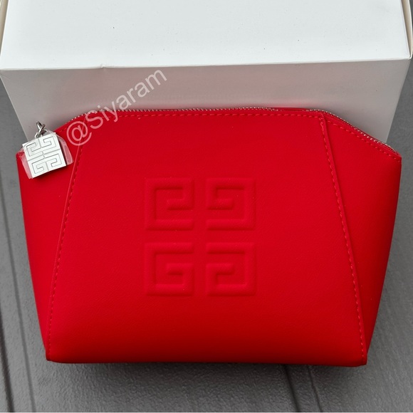 Givenchy | Bags | New Givenchy Cosmetic Makeup Bag Pouch Case To ...